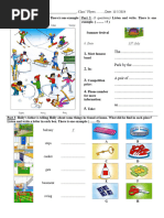 Flyers Speaking Test - Part 1 | PDF