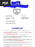 GCSE PE Coursework: Football Analysis | PDF | Weight Training | Heart Rate