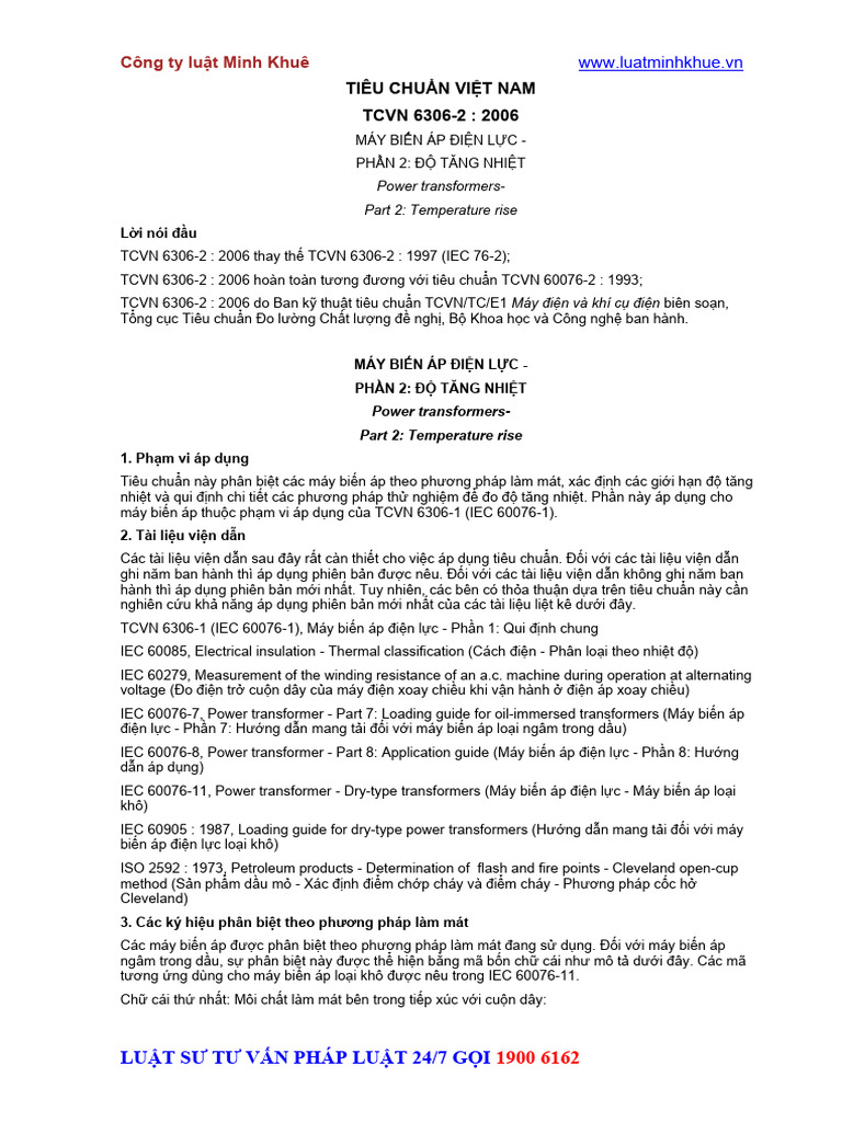 TCVN 6306-2-2006-Độ tăng nhiệt | PDF