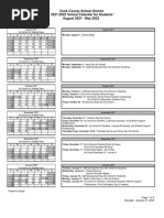 2025 2026 School Calendar Students | PDF | Academic Term | Holidays