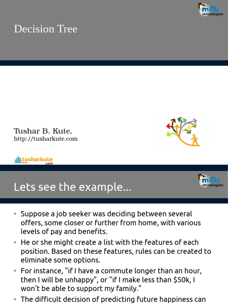 Unit 5 Decision Trees Pdf Algorithms Applied Mathematics