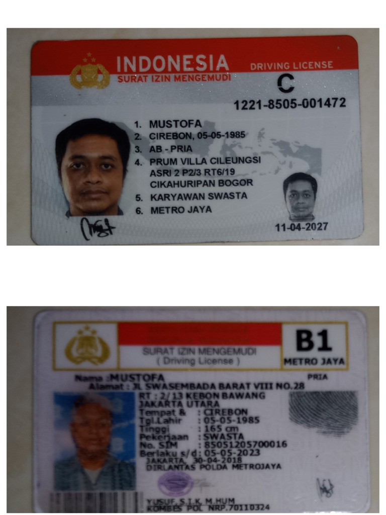 SIM C Terbaru Bogor | PDF