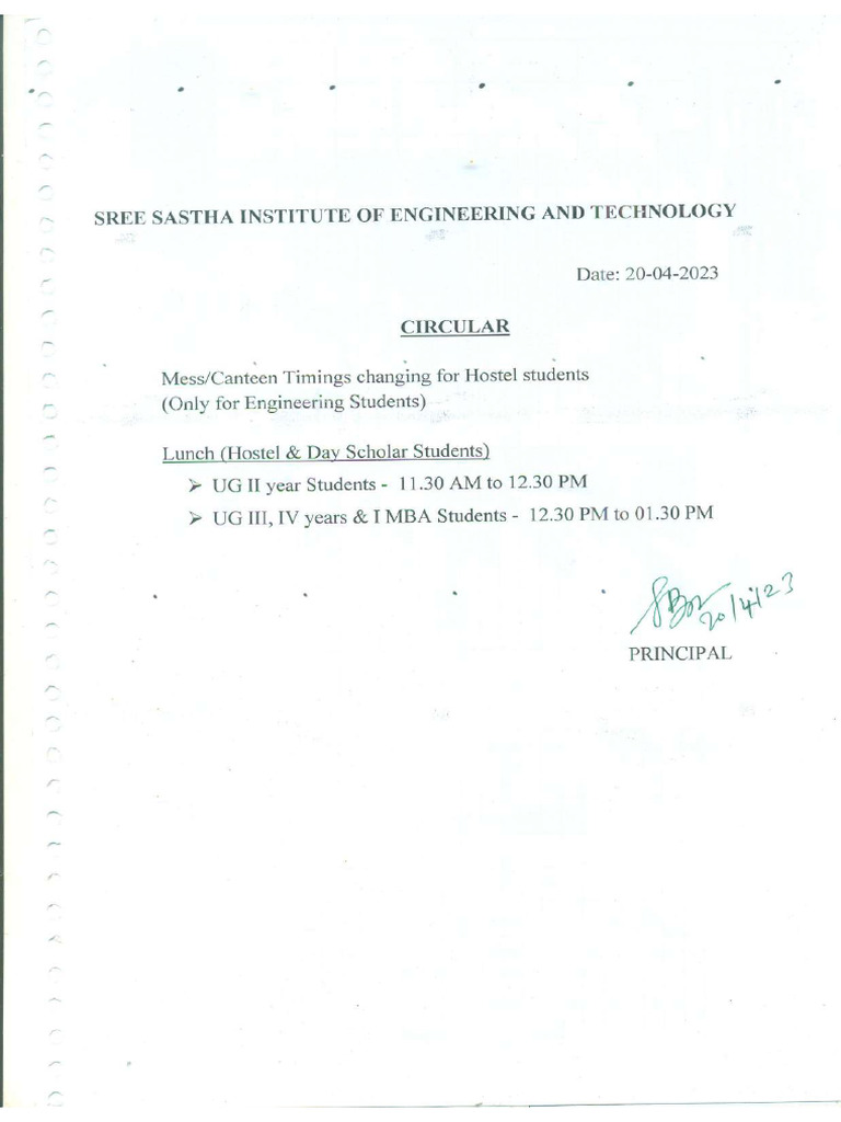 Circular I | PDF