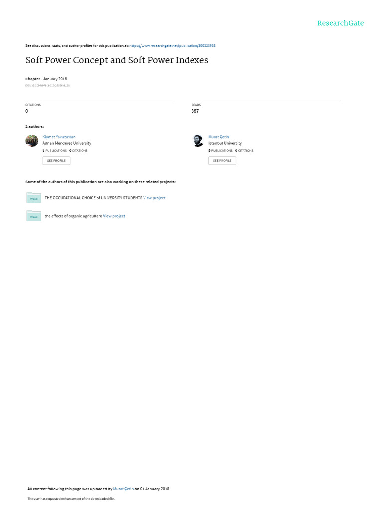 Soft_Power_Concept_and_Soft_Power_Indexes | PDF | Soft Power | Bric