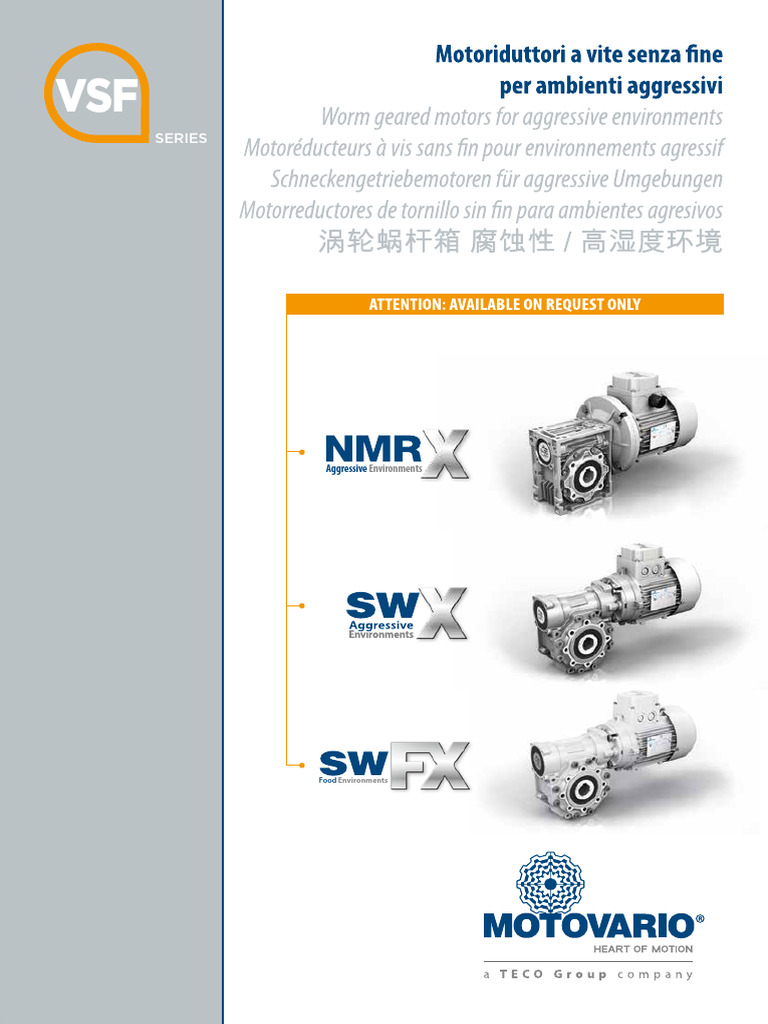 VSF Inox Motovario | PDF