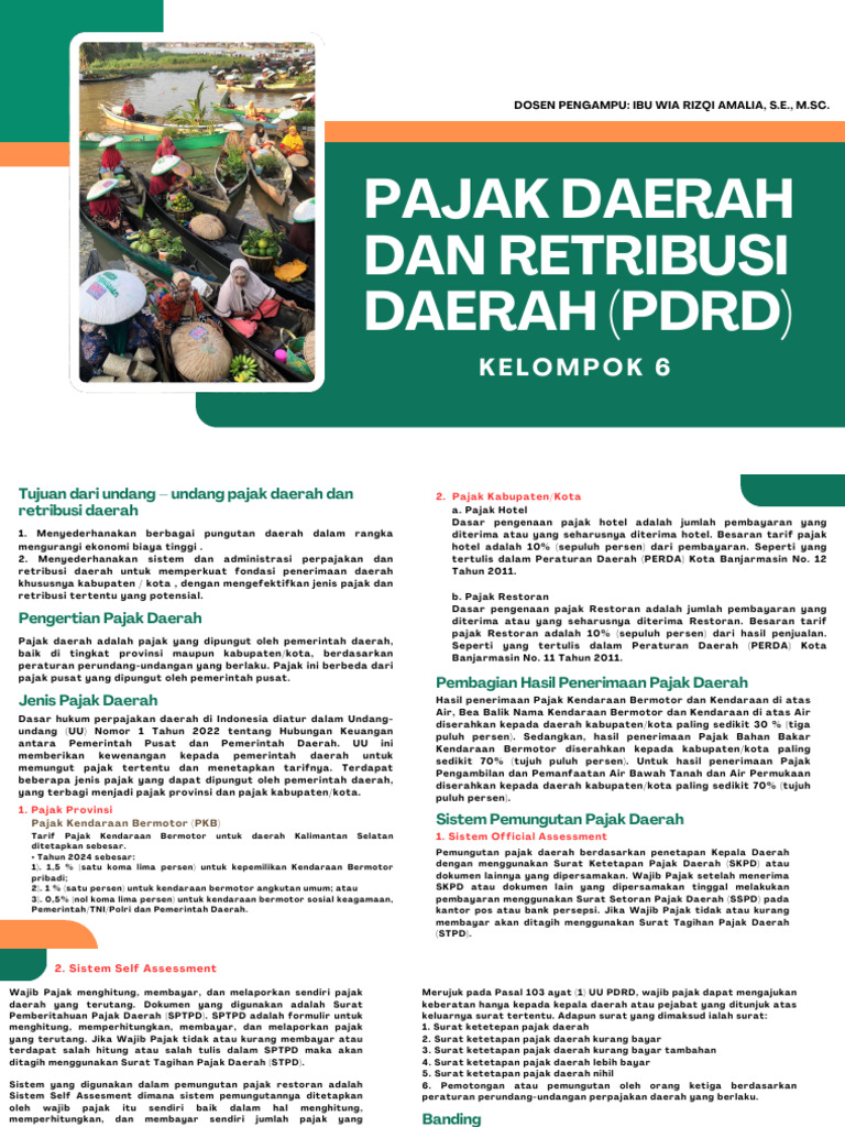 Perpajakan Kelompok 6 | PDF