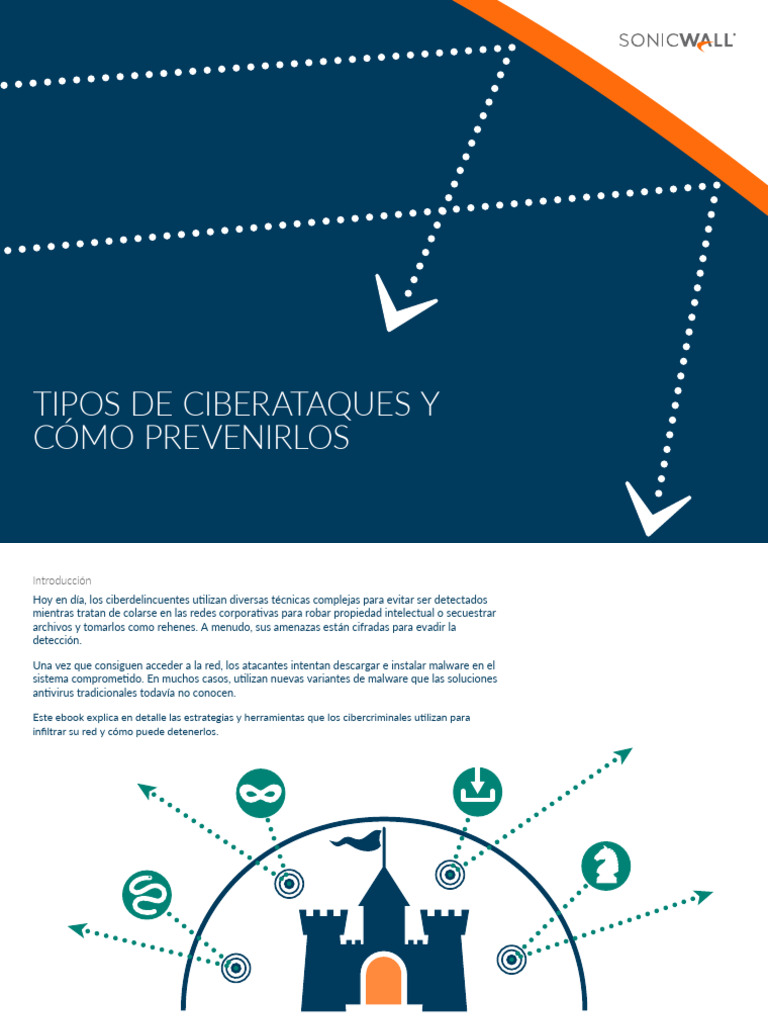 Tipos de Ciberataques y Como Prevenirlos | PDF | Malware | Secuestro de ...