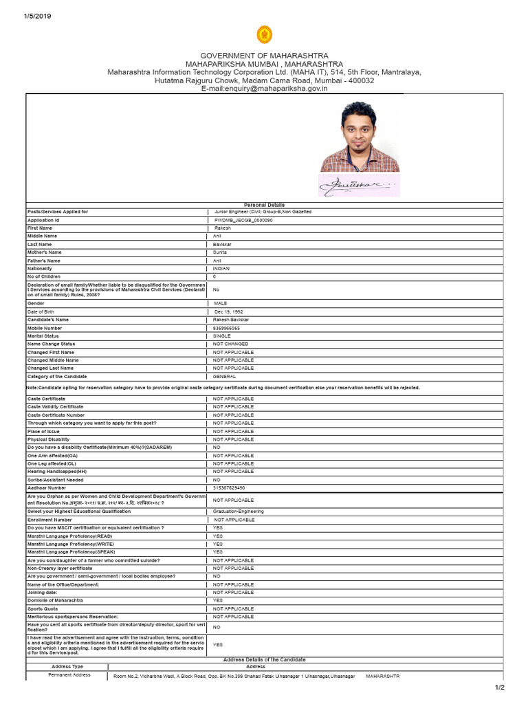 PWD Je 2019 | PDF | Payments