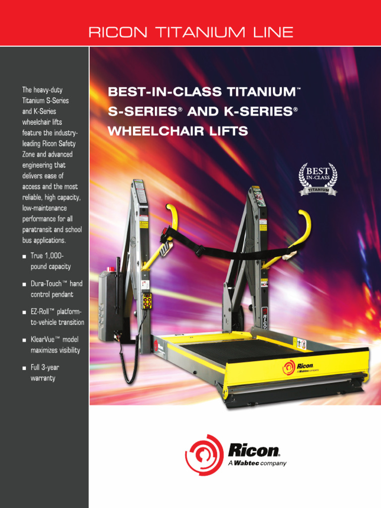 Ricon Lift Brochure | PDF