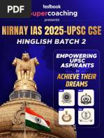 Nirnay IAS 2026 - Lakshya Batch (Hinglish) - Compressed | PDF | Mentorship