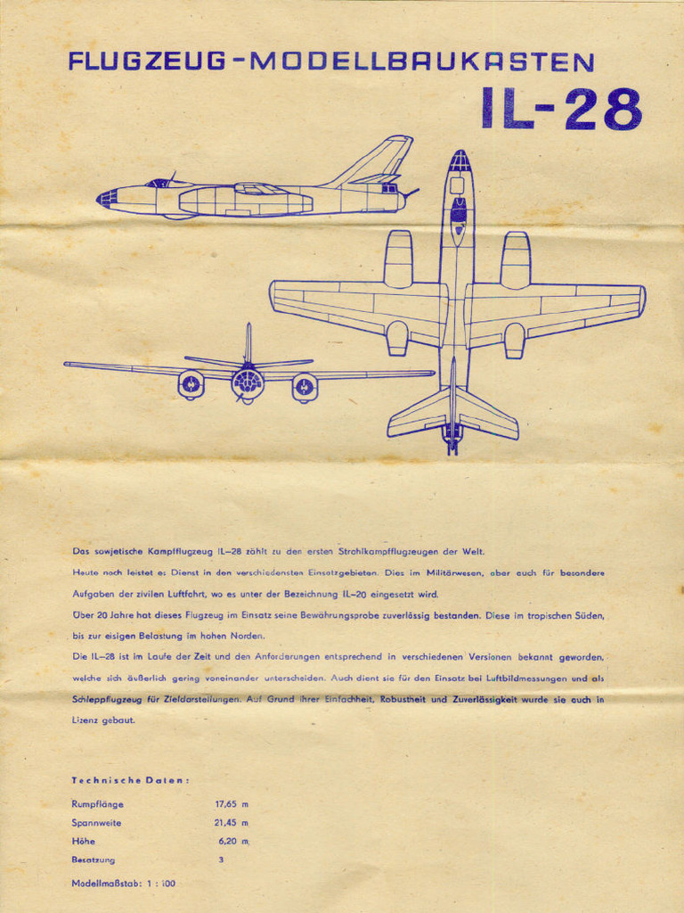Ilyushin IL-28 | PDF