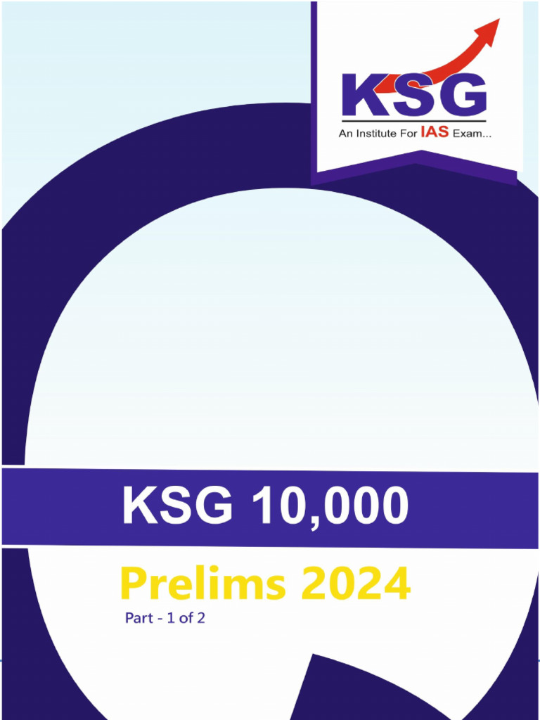 KSG 10000 Part 1 Upsc Prelims 2024 | PDF | Earth | Climate
