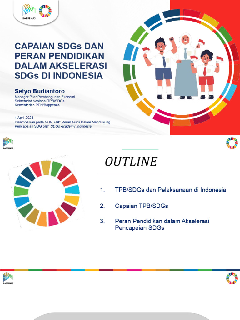 Materi 2 - Capaian SDGs Dan Peran Pendidikan Dalam Akselerasi SDGs ...