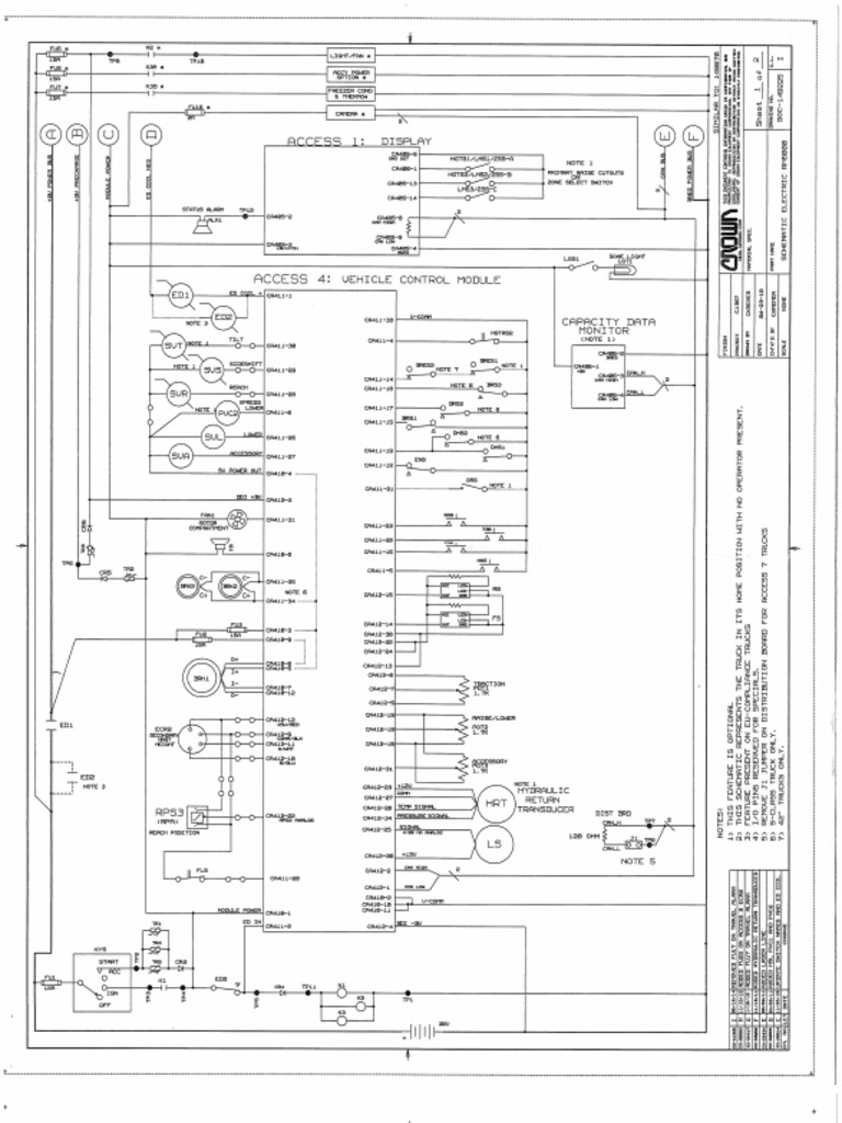 RM6000 Electrical Schematic | PDF