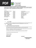 BPOC Accomplishment Report | PDF