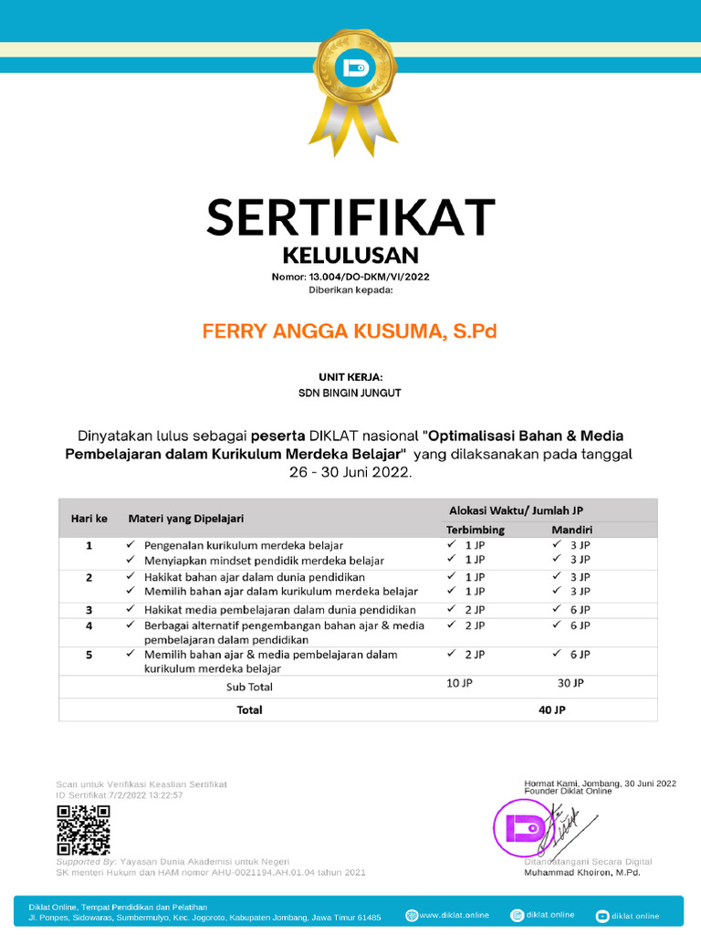 FERRY ANGGA KUSUMA, S.PD | PDF