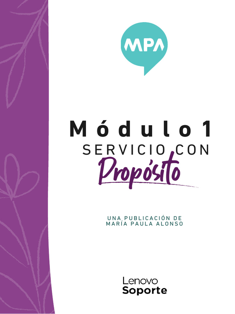 MODULO1 SERVICIO CON PROPOSITO PDF | PDF