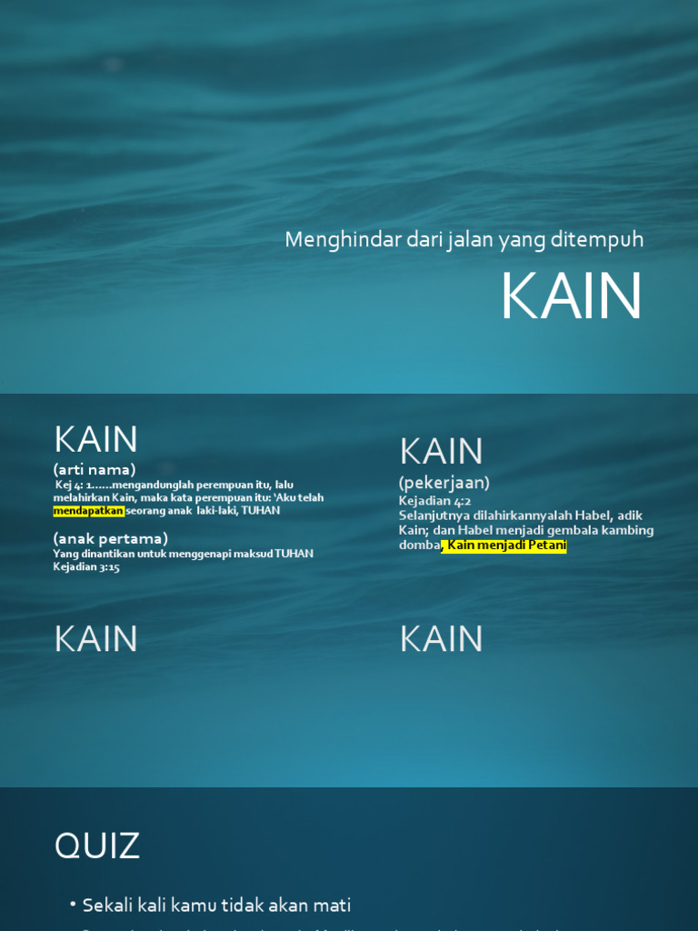 Kain | PDF
