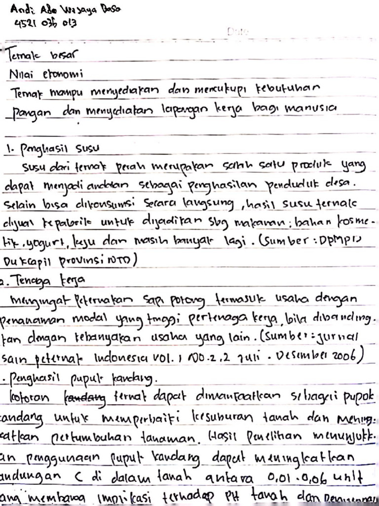 T.1.prod - Tb.andi Ade Wijaya Baso. | PDF