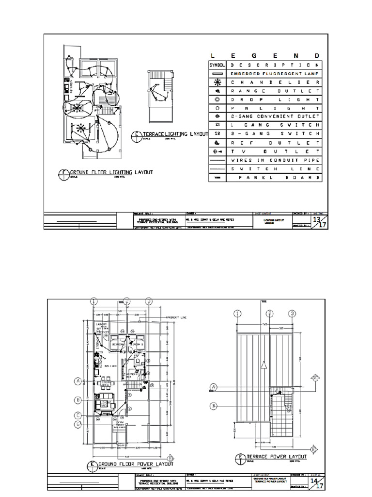 Sample Electrical Plan | PDF