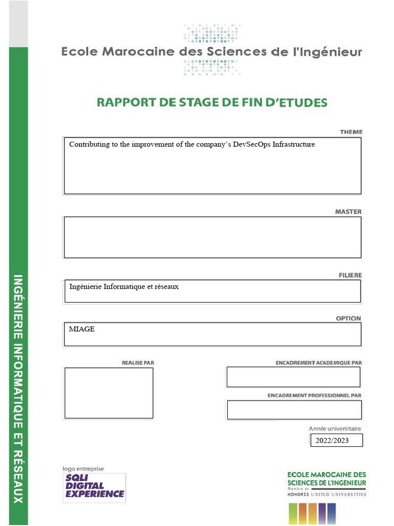 Devops - Rapport Sfe | PDF | Proxy Server | Virtual Machine