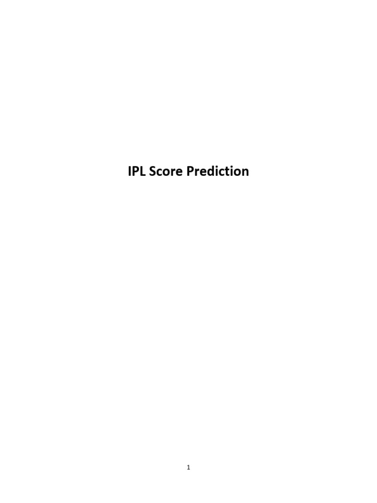 Project Report | Download Free PDF | Cross Validation (Statistics ... Project Report | Download Free PDF | Cross Validation (Statistics ...