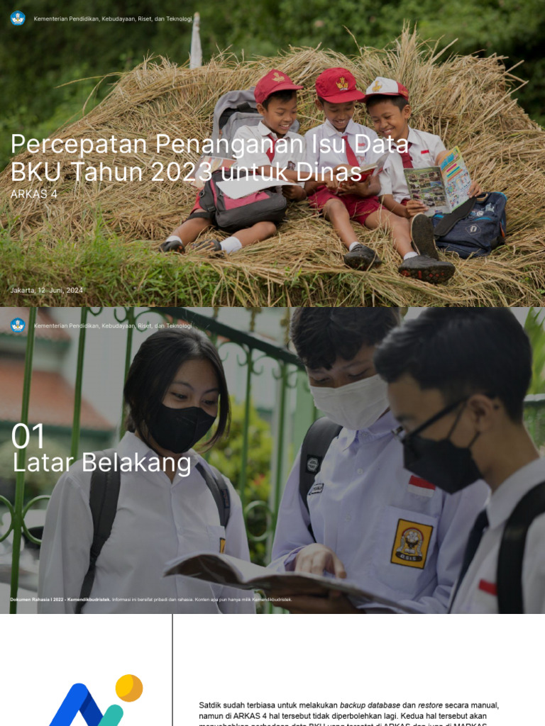 Penanganan Isu BKU Tahun 2023 Bersama Dinas 20240612 | PDF