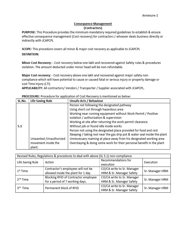 Consequence Management | Download Free PDF | Safety | Personal Protective Equipment