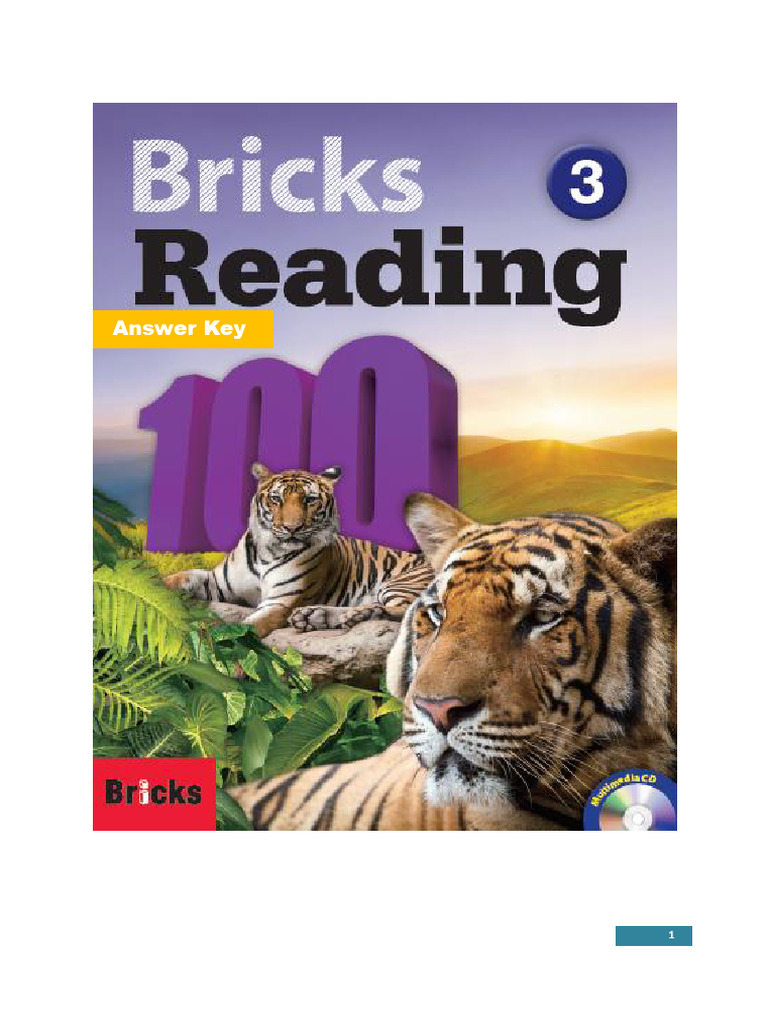 Bricks Reading 100 Level 3 SB Answer Key | PDF