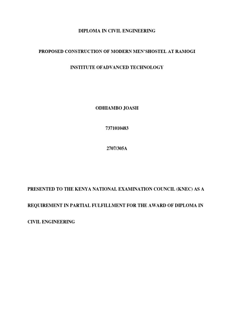 Joash Abstract | PDF | Concrete | Civil Engineering