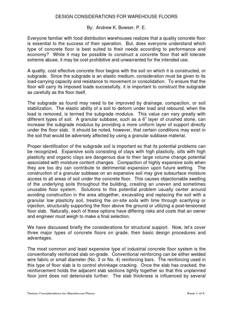 Design Considerations | PDF | Concrete | Strength Of Materials