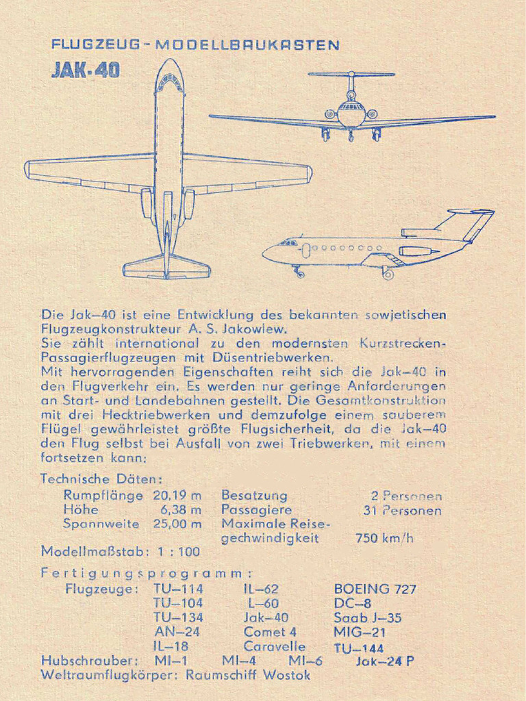 Yak 40 | PDF