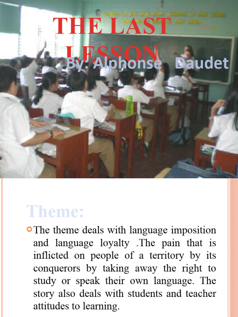 The Last Lesson | PDF | Franco Prussian War | German Empire