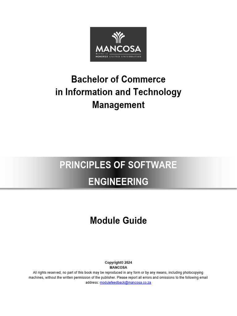 Software Engineering Principles Guide | PDF | Software | World Wide Web