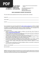 CPUT Plagiarism Declaration Form | PDF | Plagiarism | Justice
