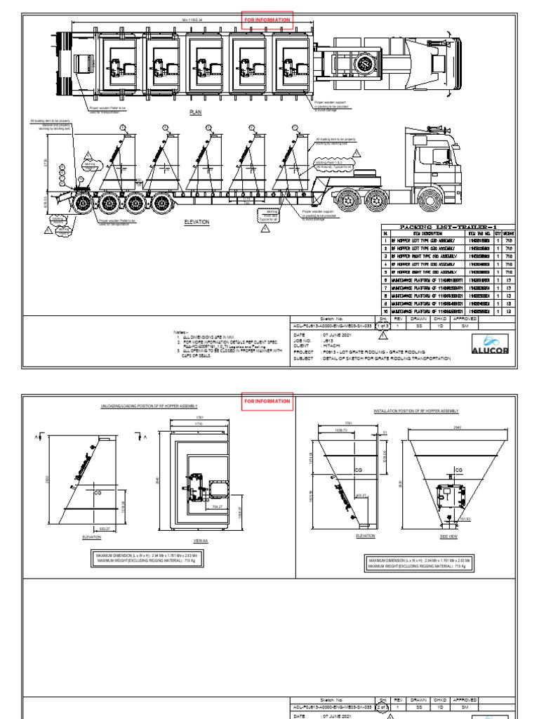 ACL-P0J613-A0000-ENG-ME03-SK-033 - Transport Drawing - Ram Feeder ...