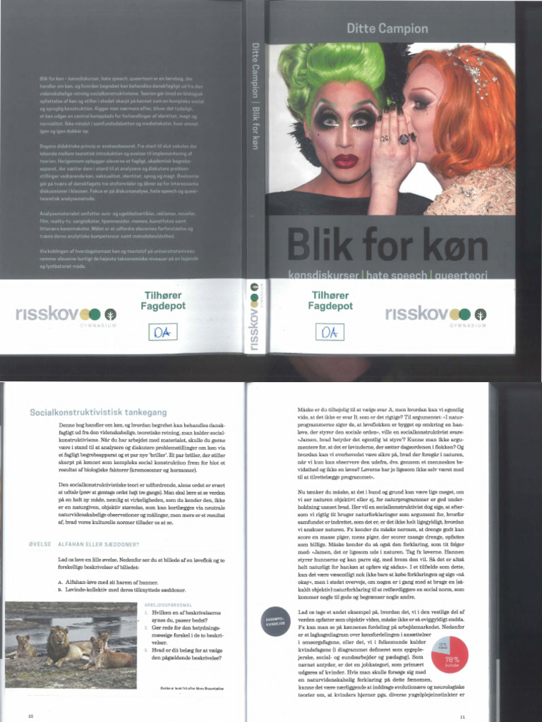 Blik For Køn - S. 10-22 Socialkonstruktivisme 1 | PDF