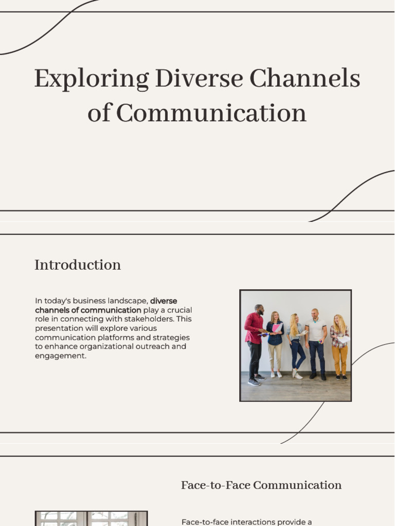 Slidesgo Exploring Diverse Channels of Communication 20240507051936jly8 ... Slidesgo Exploring Diverse Channels of Communication 20240507051936jly8 ...