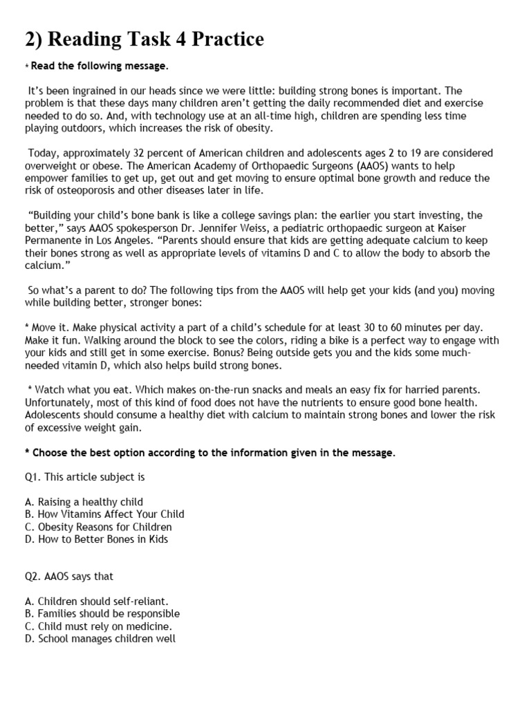 Celpip Reading v1 | PDF