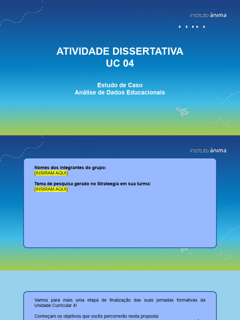 Módulo Vivências Pedagógicas UC4 Dissertativa | PDF | Pedagogia | Aprendizado