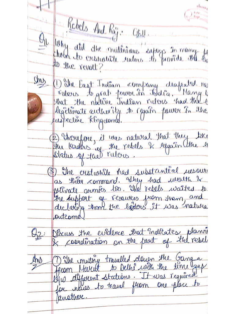 Rebels and Raj | PDF