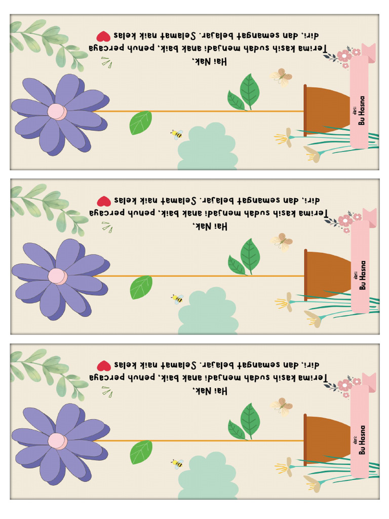 Kartu Reward Anak | PDF