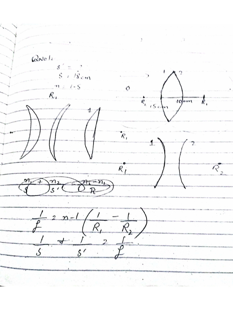 Optics Assignment 2 | PDF