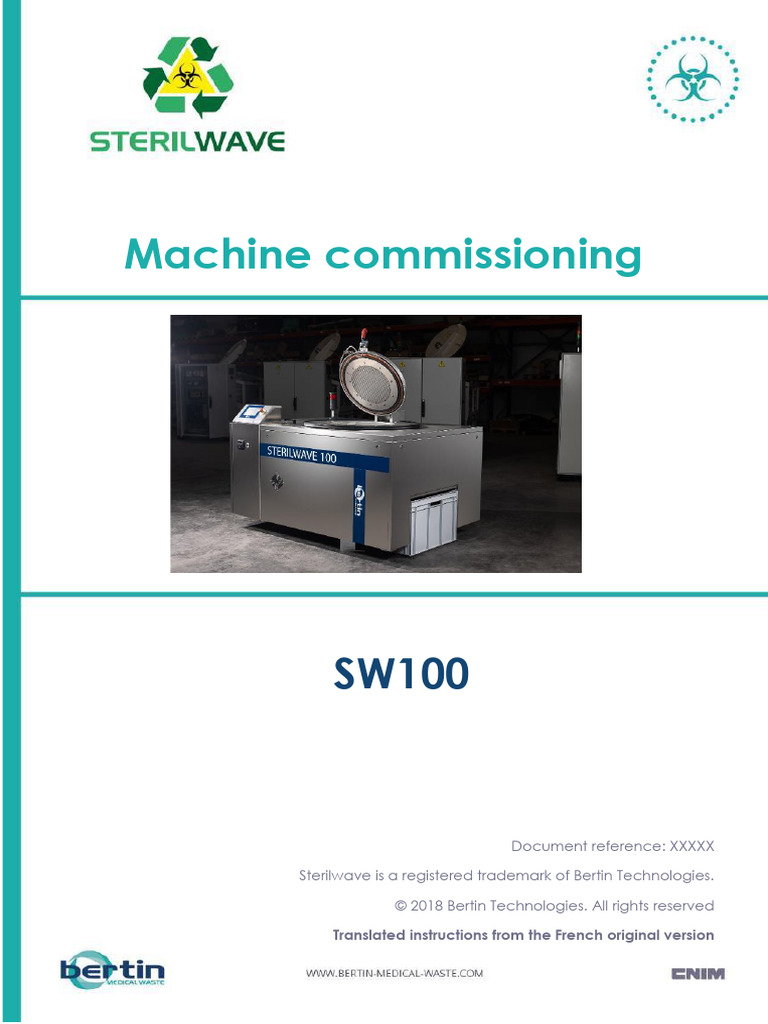 008214-072-DU0085-B-Installation Manual SW100 | PDF | Water ...