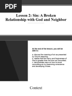 Lessons in Sin | PDF | Theology | Religious Belief And Doctrine