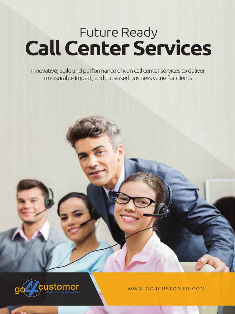 go4customer-brochure | PDF | Call Centre | Customer
