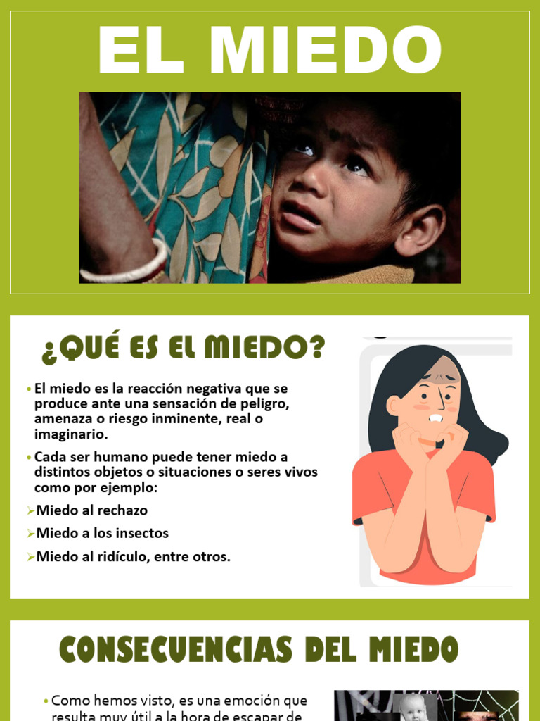 Comprendiendo el Miedo y sus Efectos | PDF | Temor | Fobia