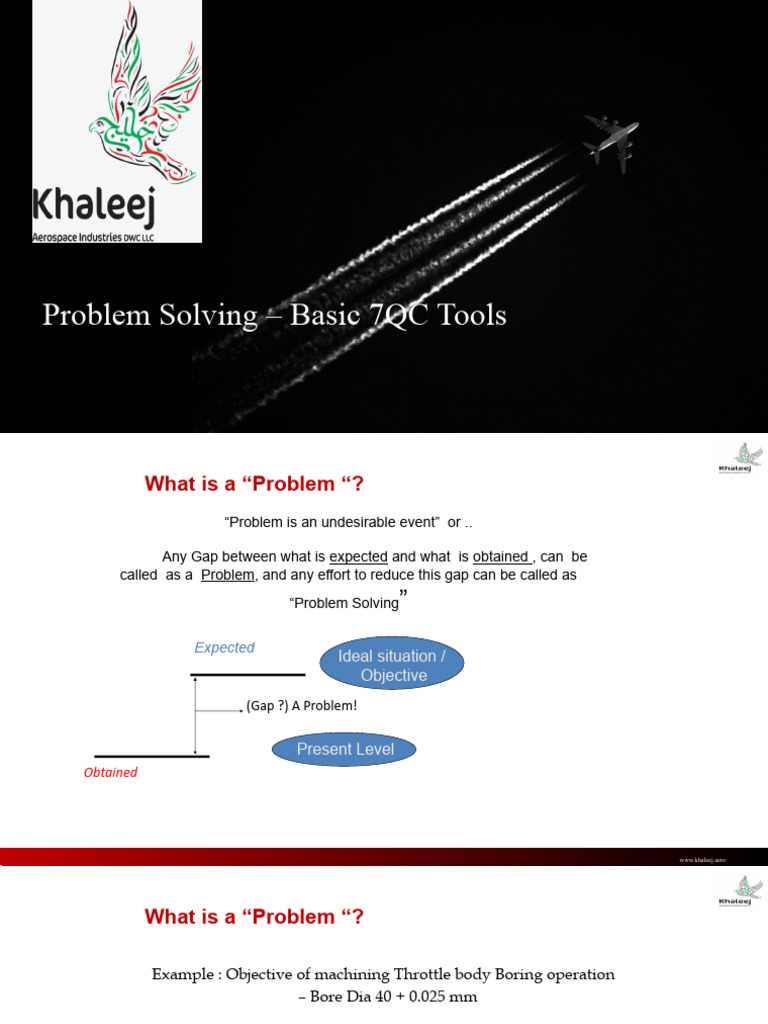 Problem Solving - Basic 7QC Tools | PDF | Scatter Plot | Histogram
