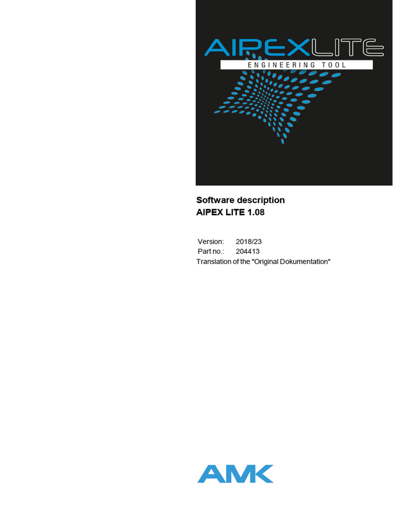 PDK 204413 Aipex Lite en | PDF | Parameter (Computer Programming) | Booting