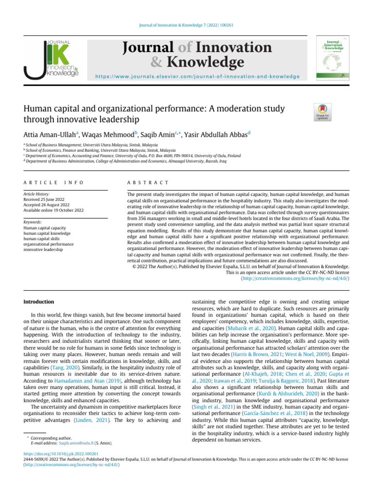 Hrm Sample 2 Yasmin Pdf Human Capital Validity Statistics